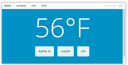 SimpleWeather, un jQuery para mostrar información del tiempo - Pixelst.es – Ideas que cobran ...